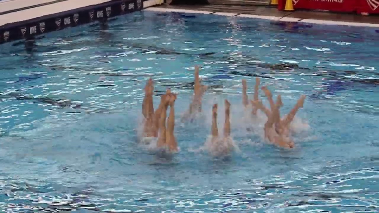 Senior Olympic Synchronized Swimming Youtube