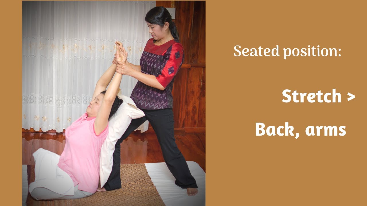 Technique: Stretch - Back & arms - YouTube