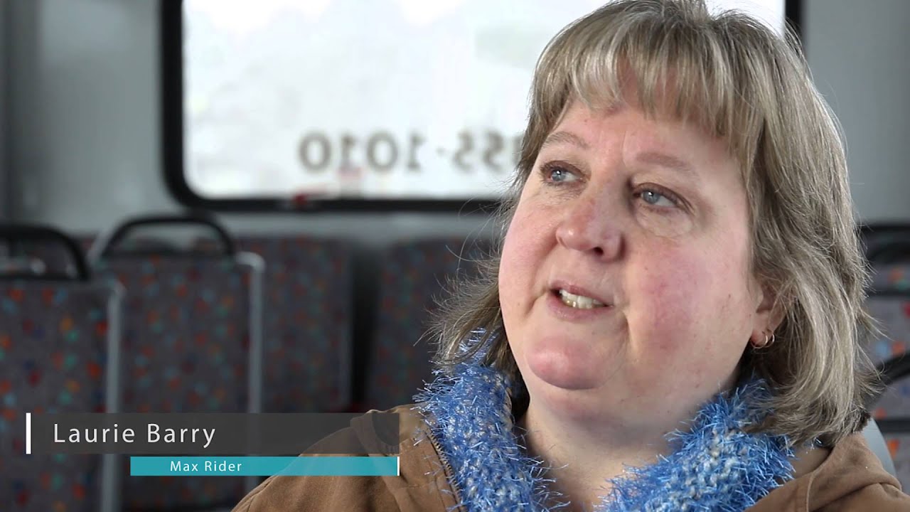 Why I Ride MAX Transit | Laurie Barry's Story - YouTube