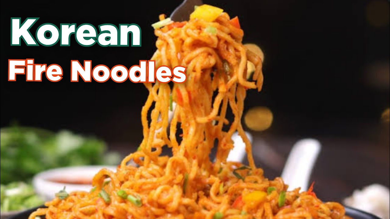 Fire Noodles ||Trying Out Viral Korean Noodle Recipe || چٹخارہ نوڈلز ...