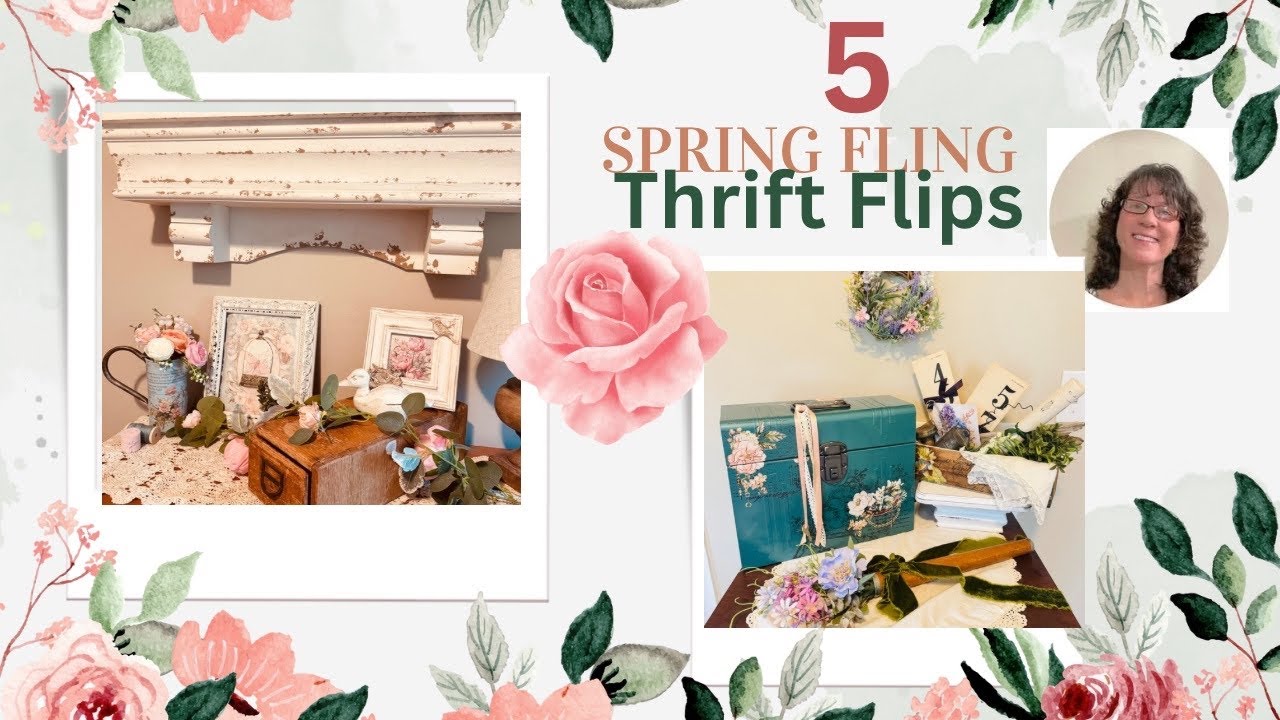 It’s Springing Up Flowers #DIY #IOD #Spring - YouTube