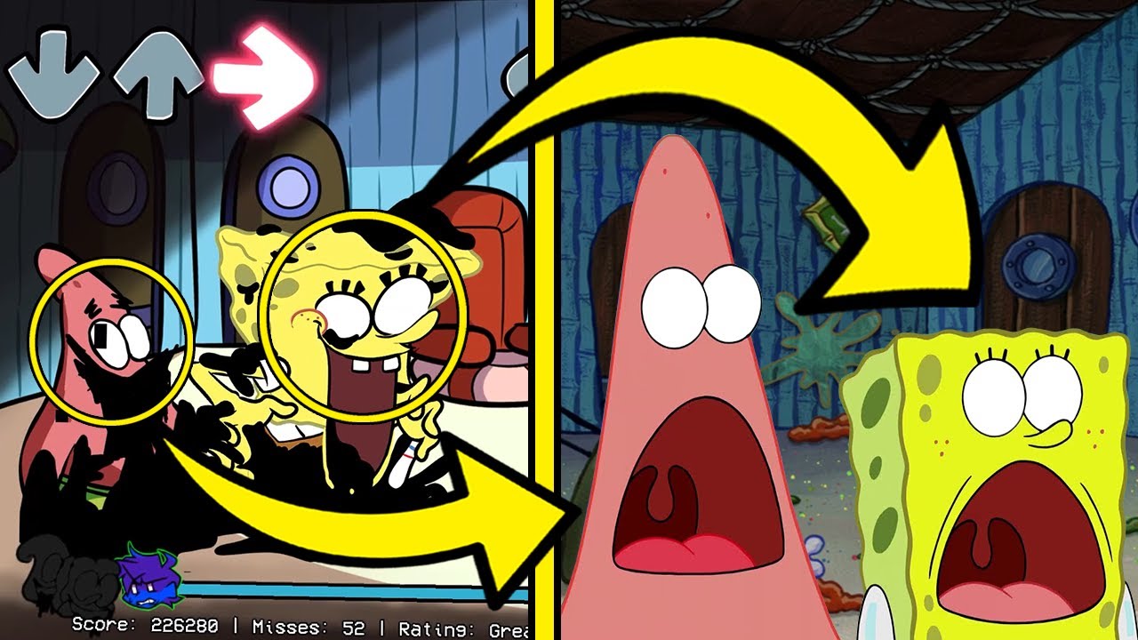 References in FNF Pibby Mods | Corrupted SpongeBob VS Pibby | Learning ...