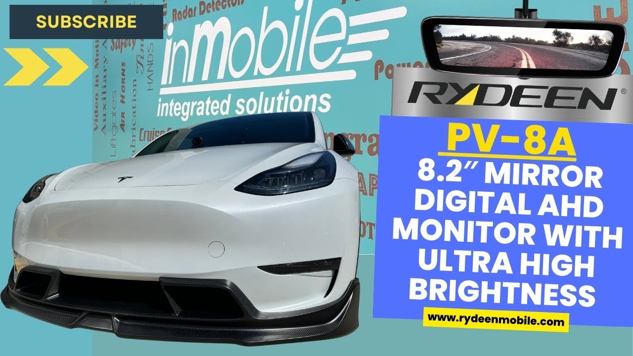 Mike Fox and Don Ciardullo from In-mobile showcasing and introducing the Rydeen PV-8A mirror ...