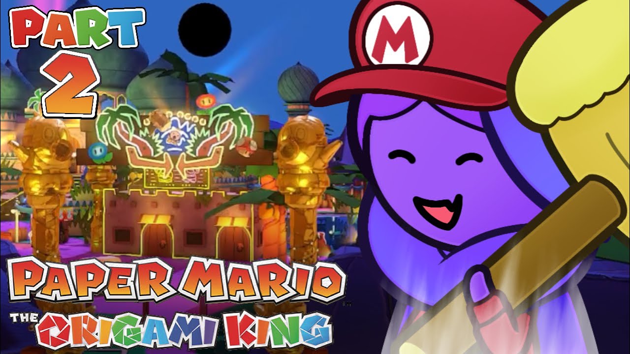 Snif City and the Desert of Endless Night.. | Paper Mario: The Origami ...