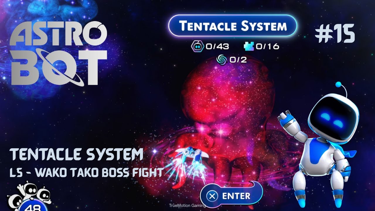 Astro Bot Wako Tako (Boss Battle) – No Commentary | TrueMotion Gaming ...
