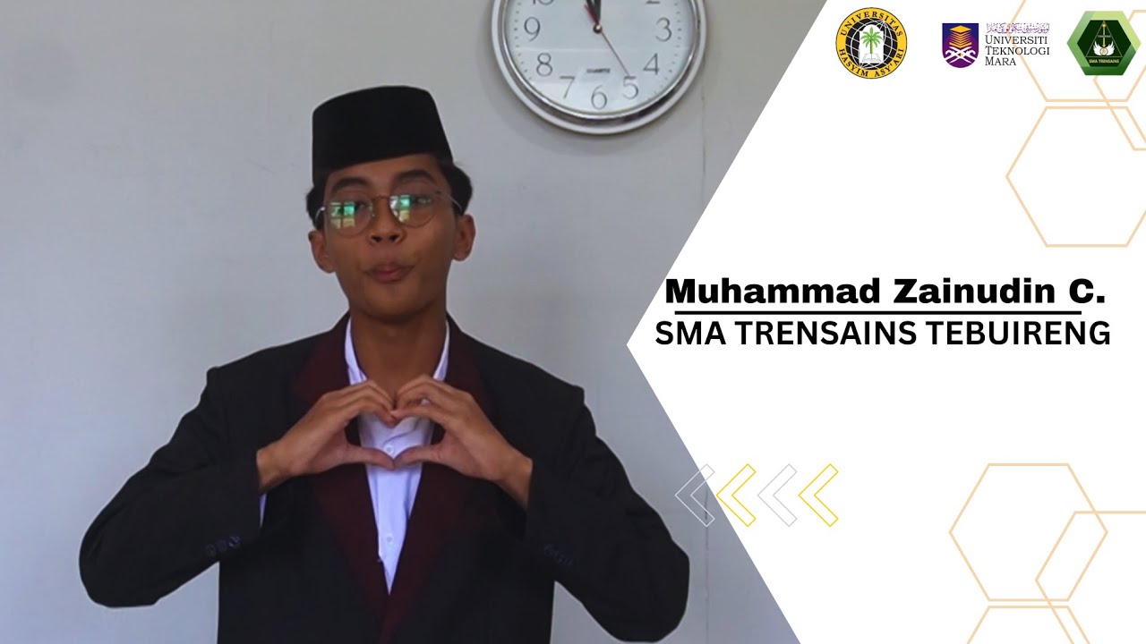 MUHAMMAD ZAINUDIN CHUSNI - SMA TRENSAINS TEBUIRENG - KHITOBAH - YouTube