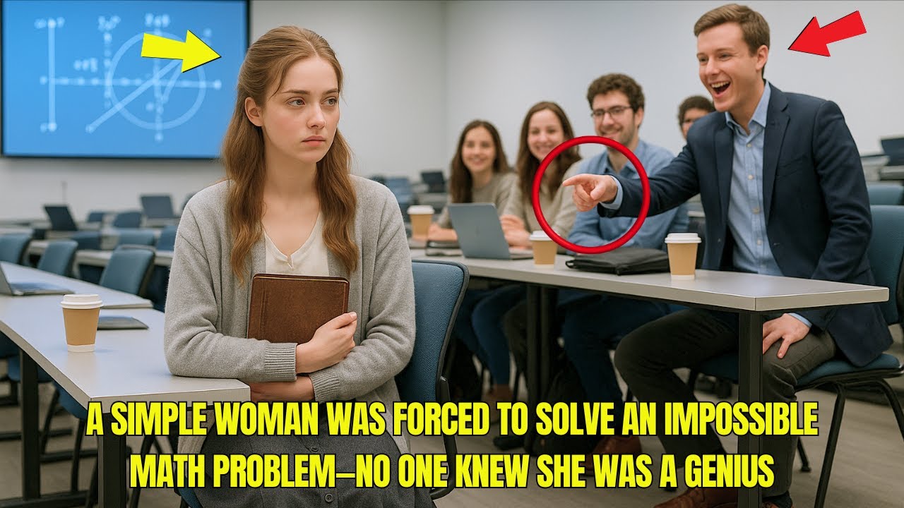 A Simple Woman Was Forced to Solve an Impossible Math Problem—No One Knew She Was a Genius - YouTube