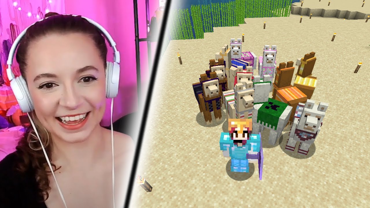 Dying Llamas Every Color in Minecraft Hardcore Day 18 - YouTube