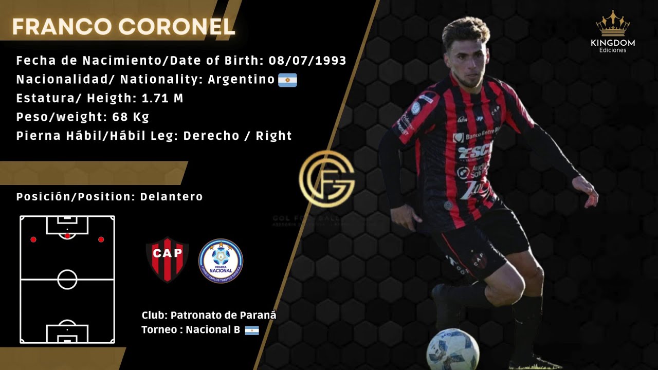 Franco Coronel // Delantero 2024 - YouTube