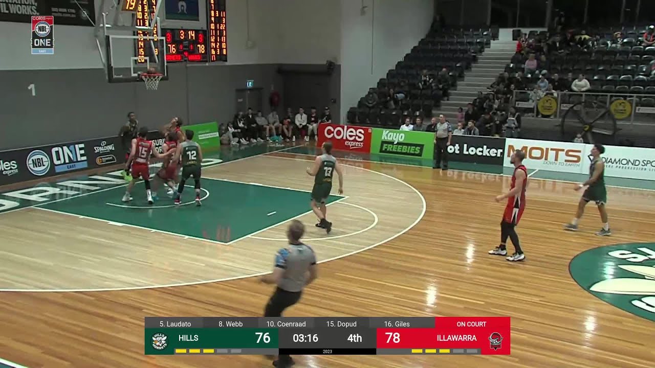 Frederick Webb Posts 13 points & 14 assists vs. Hills - YouTube