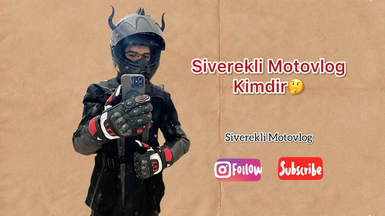 Siverekli Motovlog Kimdir🤔| Kendimden Bahsediyorum | Siverekli Motovlog - YouTube