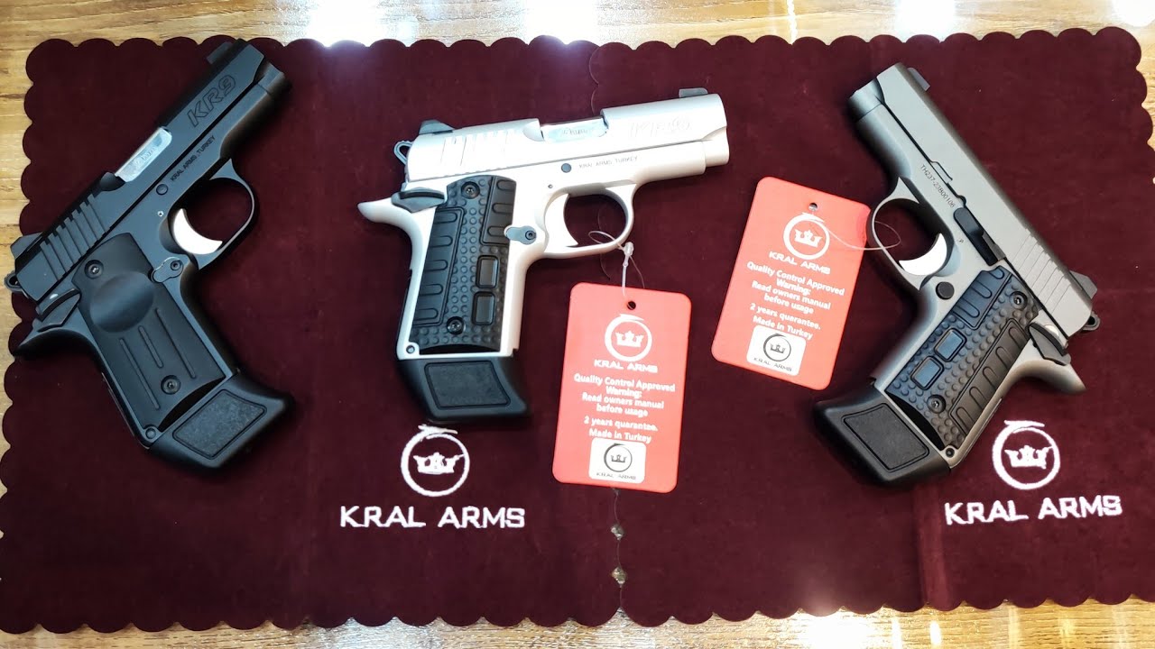 Kral Pistol KR9 9mm - YouTube