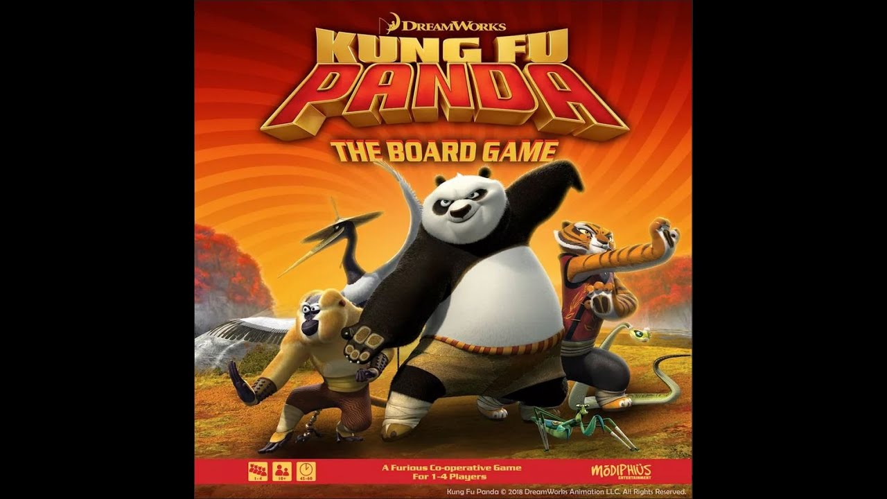 Kung Fu Panda The Board Game - Overview and Solo Play - YouTube