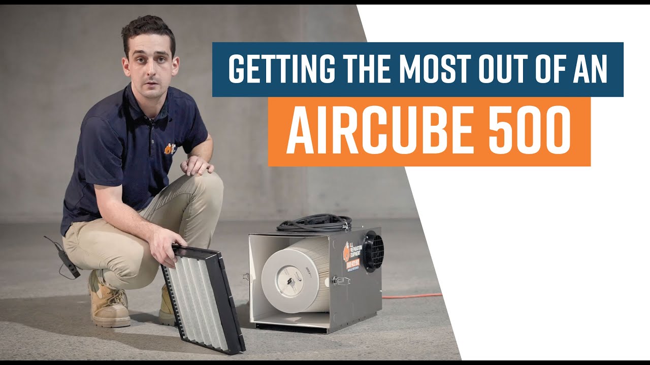 Getting the most out of a Dustcontrol Aircube 500 - YouTube