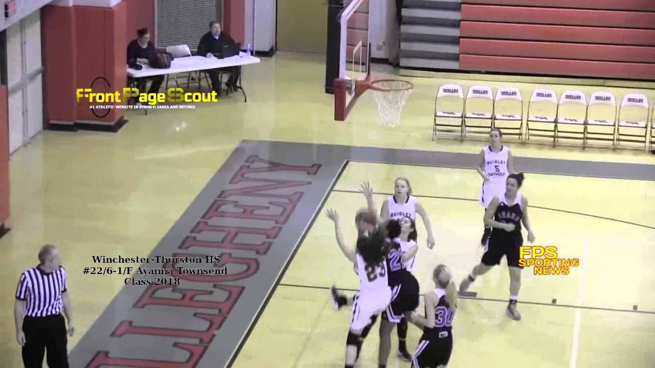 Winchester-Thurston HS #22/6-1/F Soph. Ayanna Townsend - YouTube