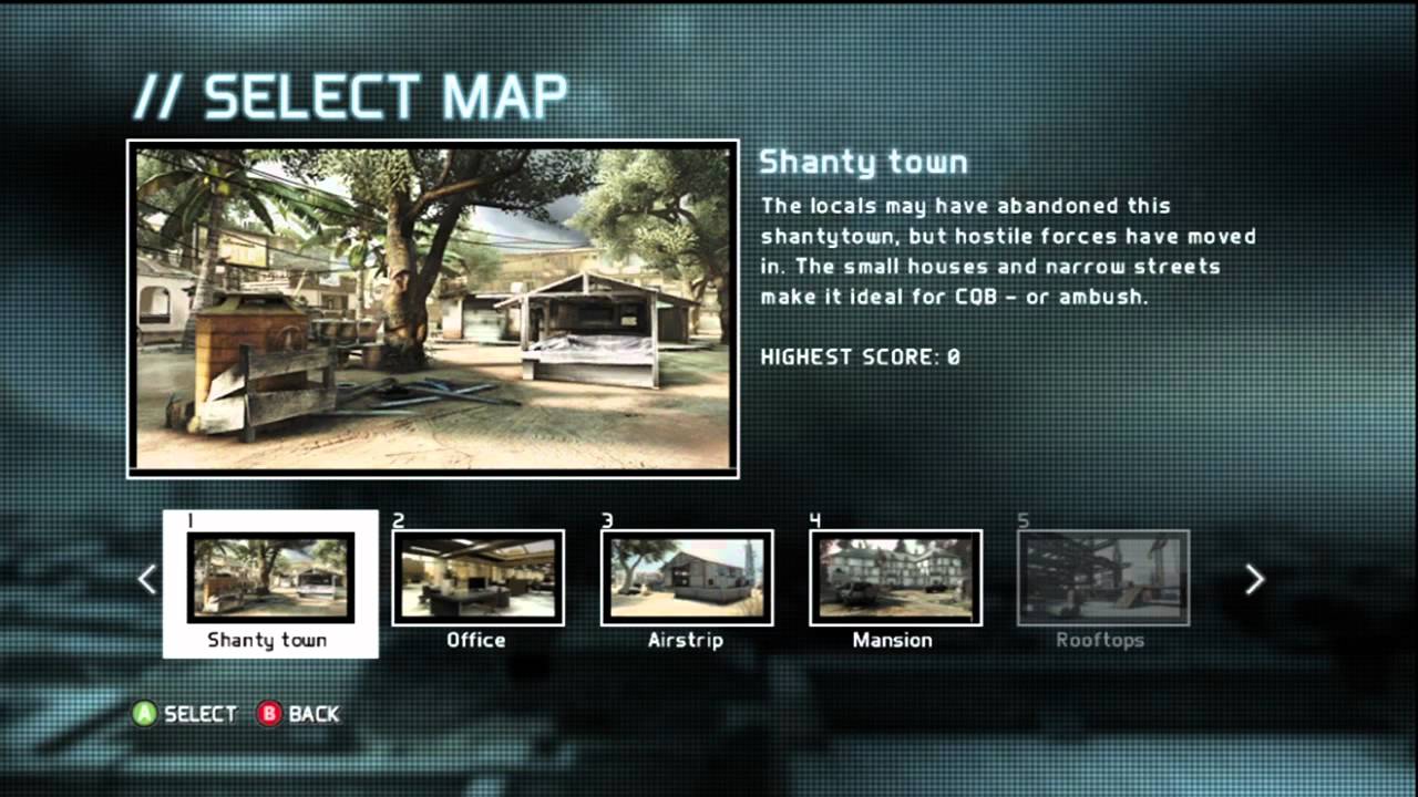 Ghost Recon Future Soldier GUERRILLA MODE RETAIL MAPS - YouTube