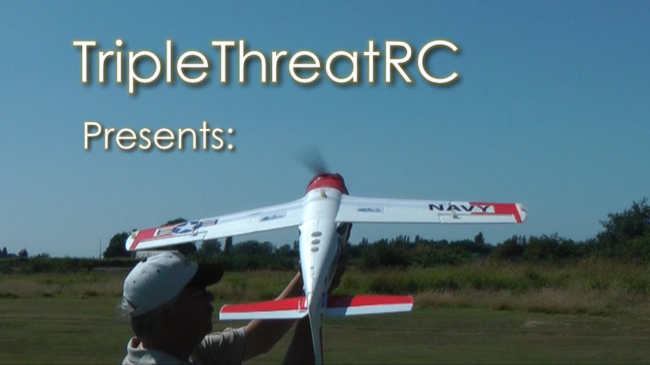 Parkzone Trojan T-28 - Awesome Flying Foamie - YouTube
