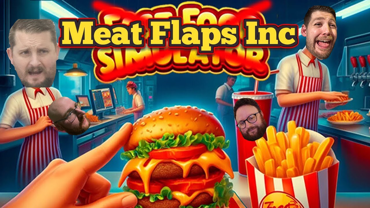 The Grand Opening of Meat Flaps - Fast Food Simulator #1 - YouTube