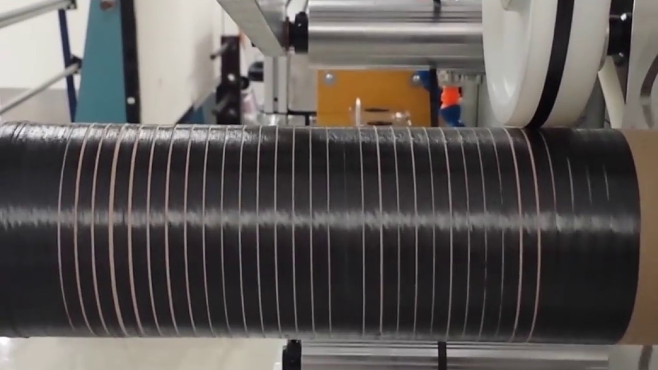 CDI R&D Prepreg and Towpreg Machines - YouTube