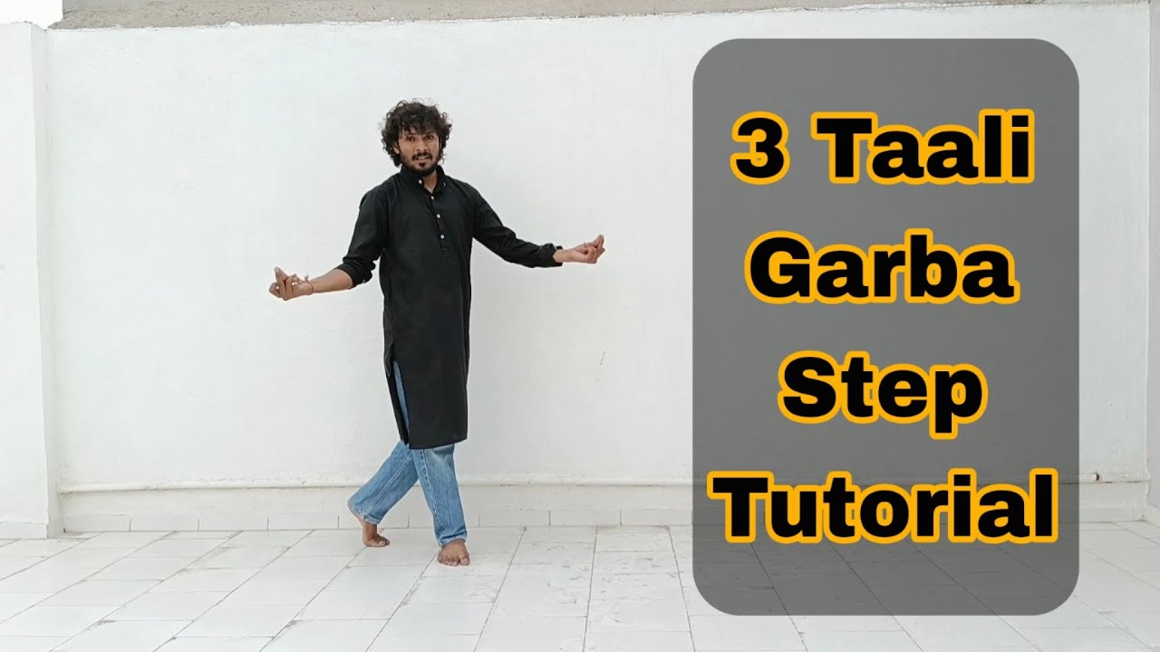 Easy 3 Taali Garba Step Tutorial 😍😍 | Step by Step Garba for Beginners ...