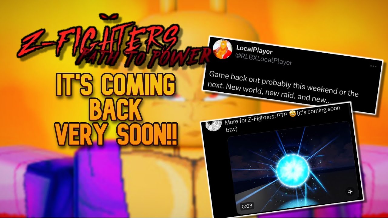 ROBLOX PATH TO POWER IS COMING BACK VERY SOON! - YouTube