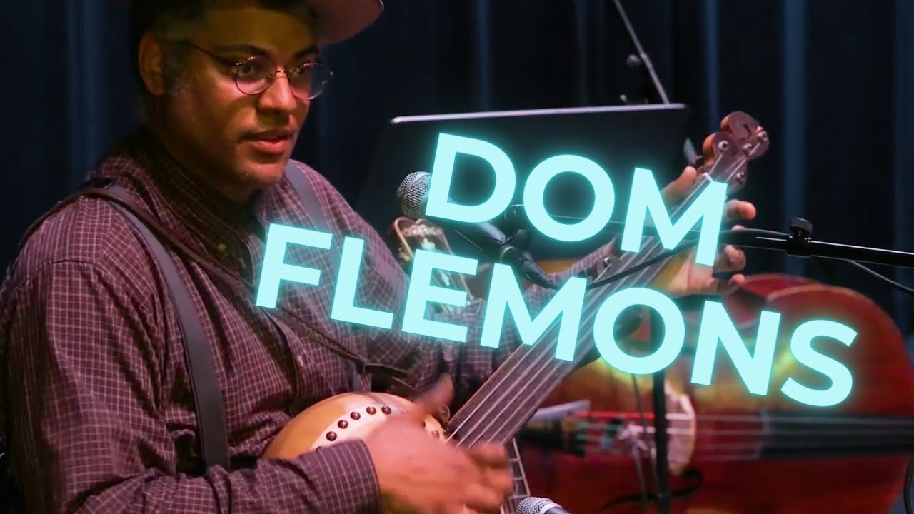 Dom Flemons | Cannonball Blues – The Martha Bassett Show (Live) - YouTube