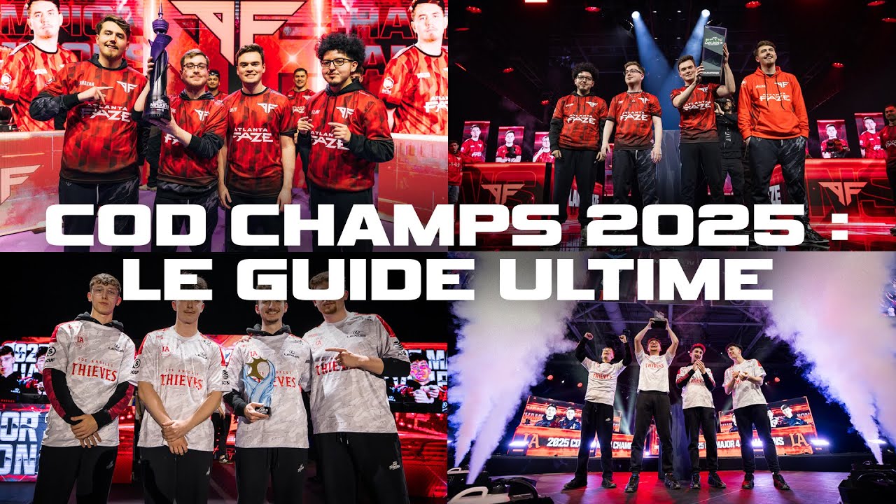 COD CHAMPS 2025 : le guide ultime - YouTube