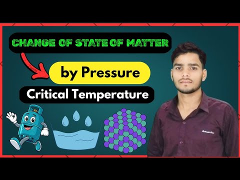 Change of State of Matter by Pressure |Critical Temperature - YouTube