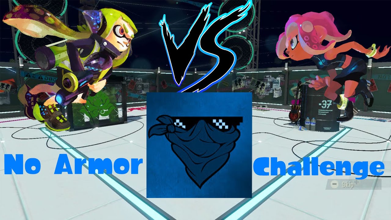 Splatoon 2 Octo Expansion No Armor Challenge Cuz I Beat Inner Agent 3 ...