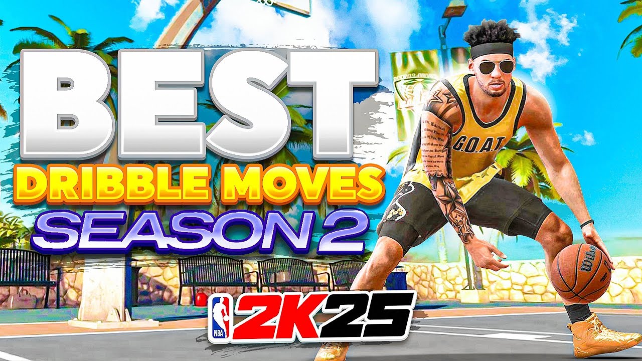 BEST DRIBBLE MOVES on NBA 2K25 (SEASON 2) - DRIBBLE TUTORIAL & BEST ...