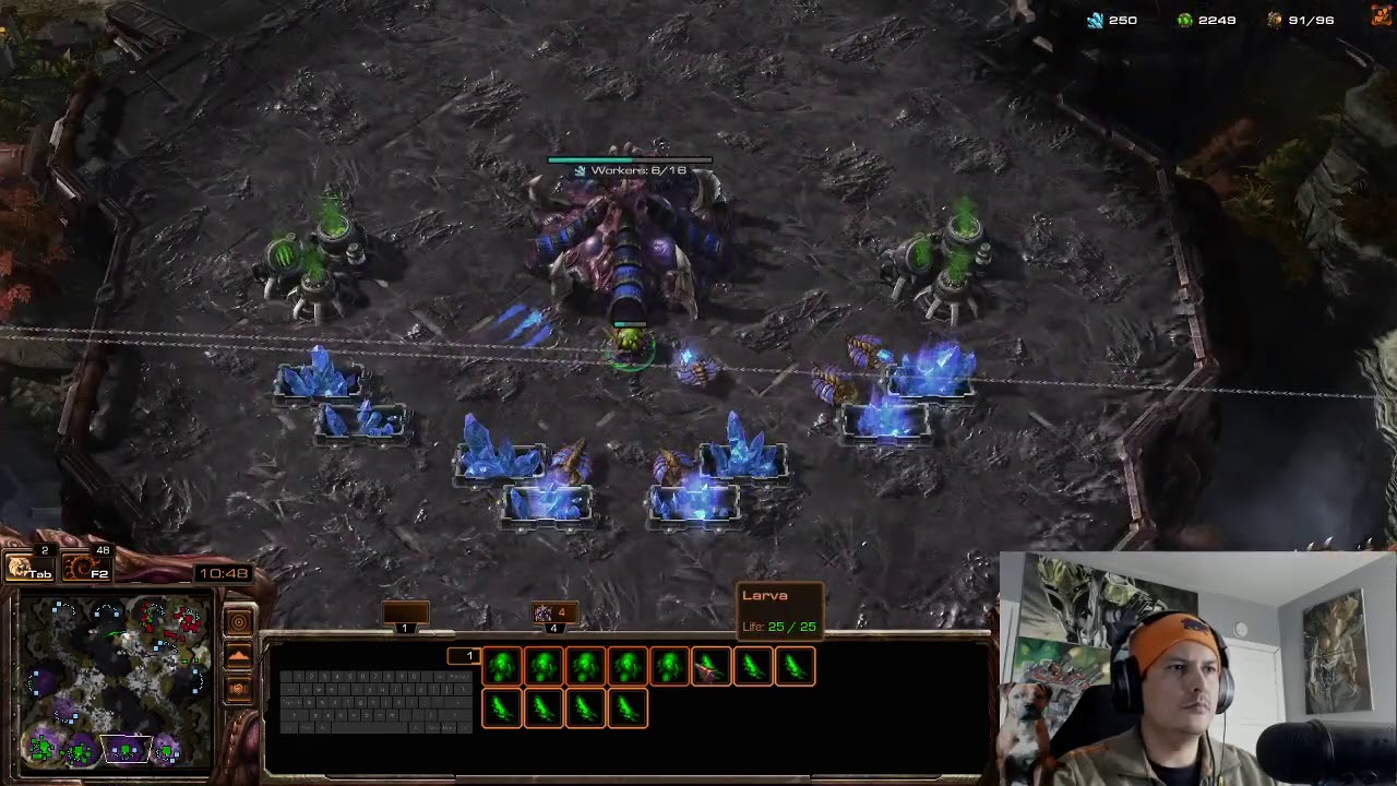 StarCraft 2 Zerg vs Protoss The ones that got away - YouTube