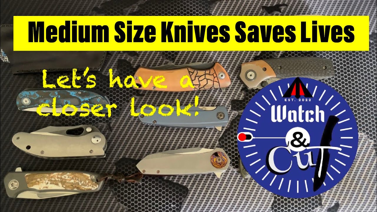 Medium Size Custom Knives saves Lives! - YouTube