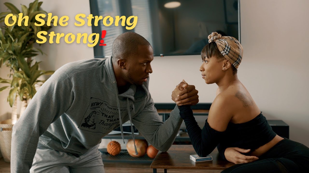When your girlfriend is stronger than you - YouTube
