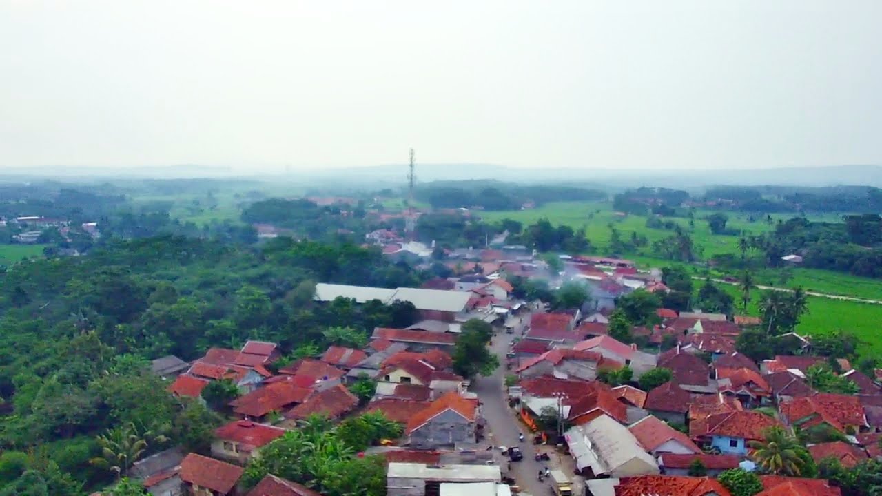 kota loji karawang dari ketinggian footage cine drone - YouTube