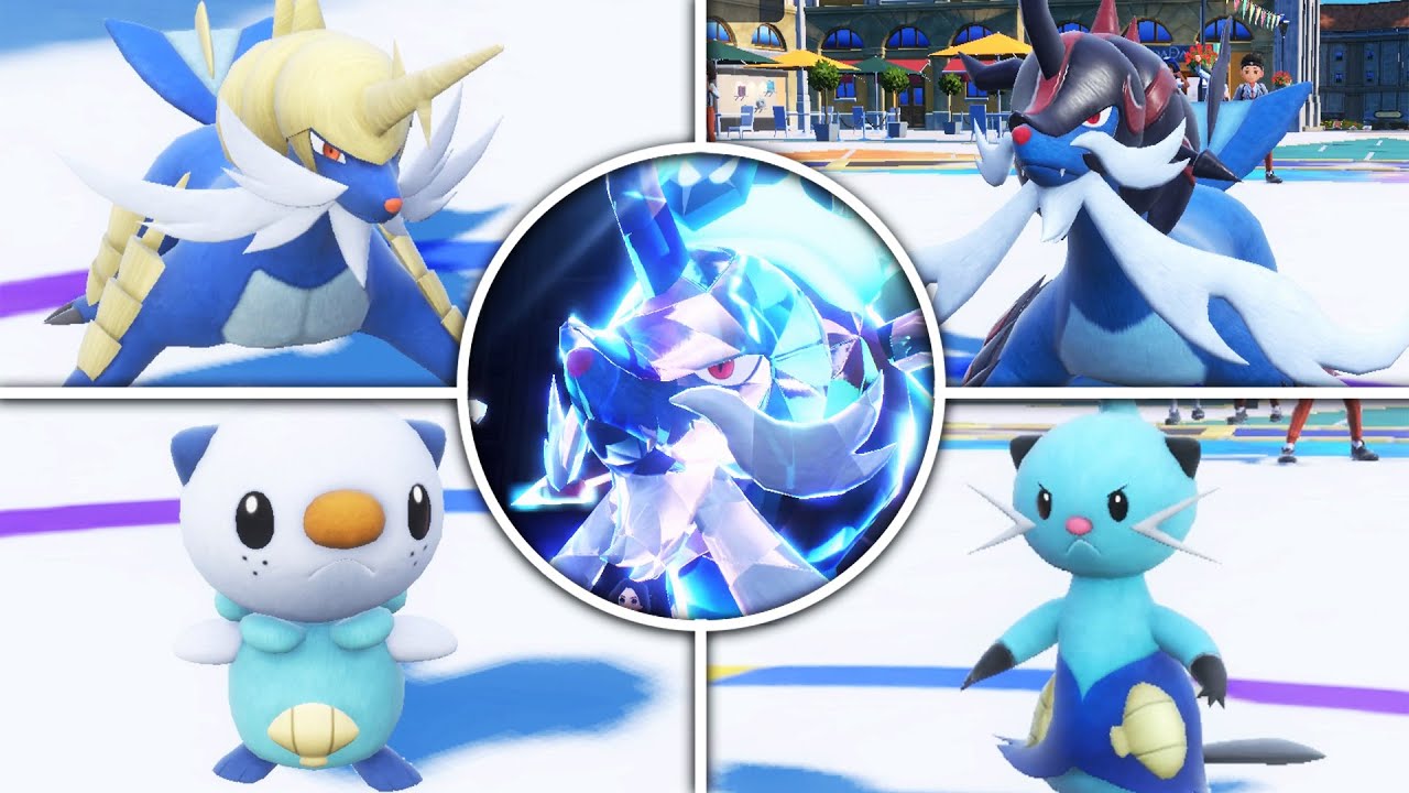 Pokemon Scarlet & Violet - Samurott Line & Hisui Form - YouTube