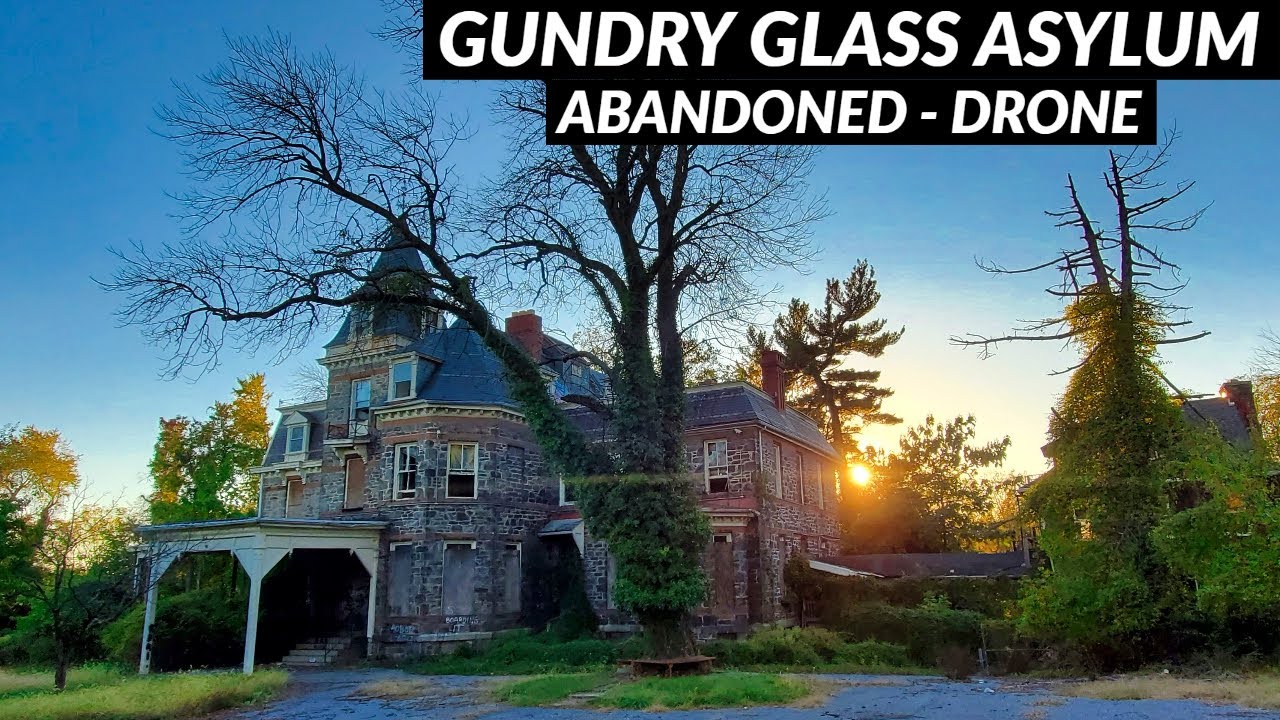Gundry Glass Asylum Baltimore - (Abandoned) Drone - YouTube