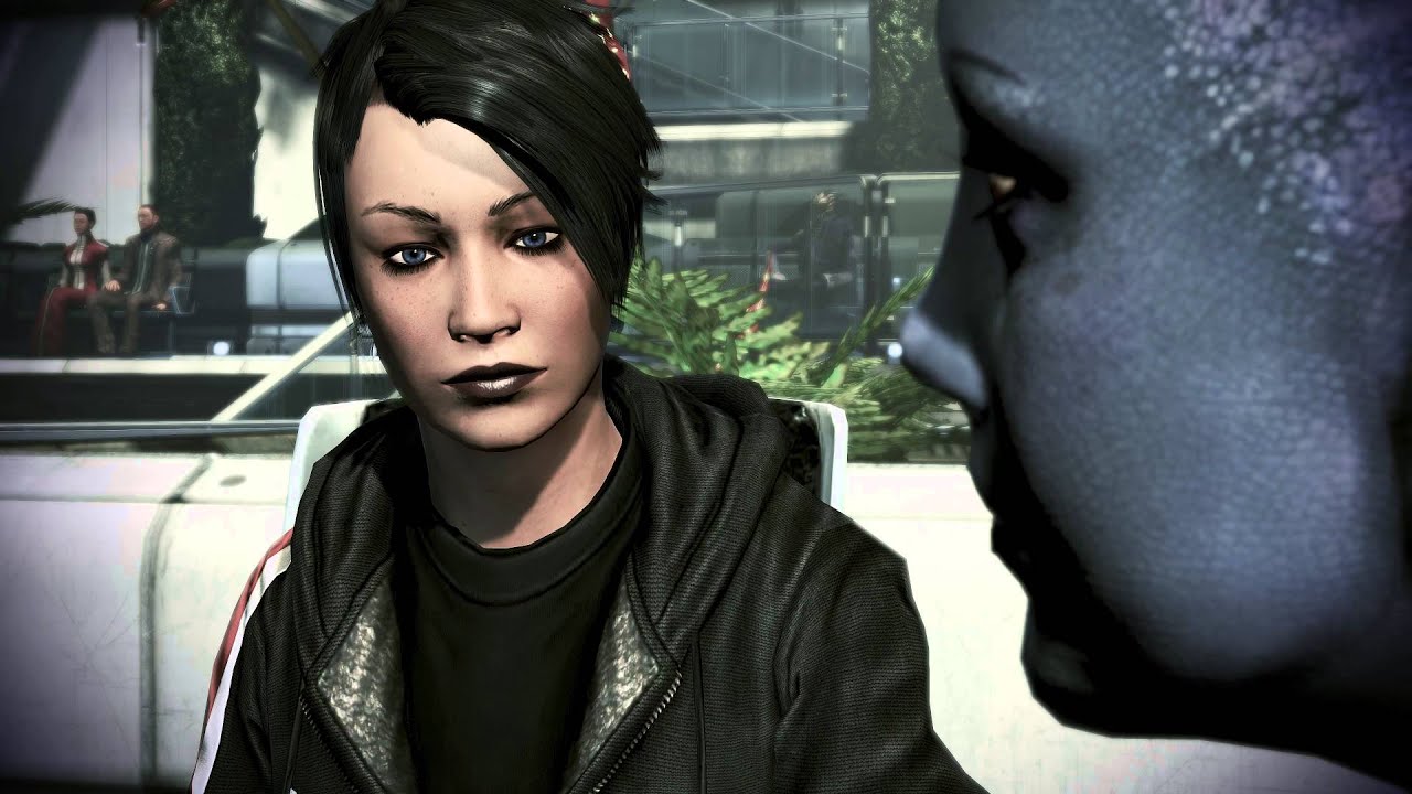 Mass Effect 3 (4K): Liara On Aethyta - YouTube