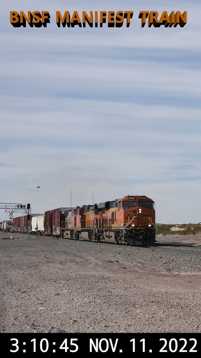 BNSF 8348 EB MANIFEST TRAIN MP 705 NEEDLES SUB #railfanning #bnsftrains - YouTube