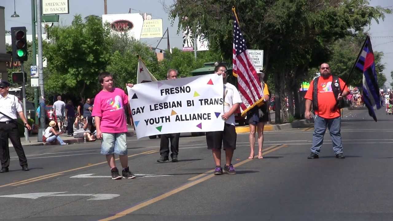 Fresno Rainbow Pride Parade 2013 - Part 1 - YouTube
