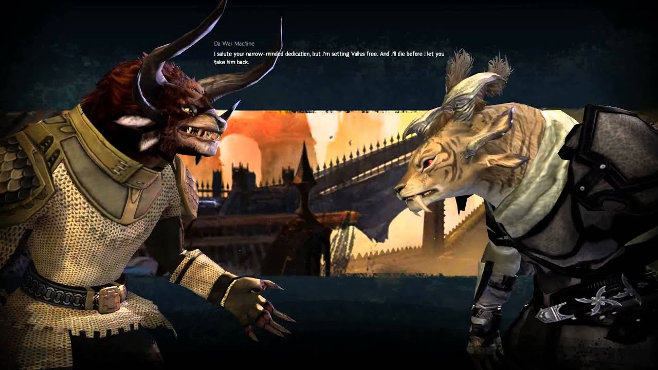 Guild Wars 2 - [Charr] Killing Emer Whipmane (Cutscenes) - YouTube