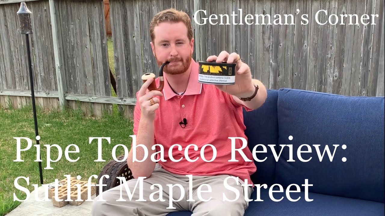 Pipe Tobacco Review: Sutliff Maple Street - YouTube