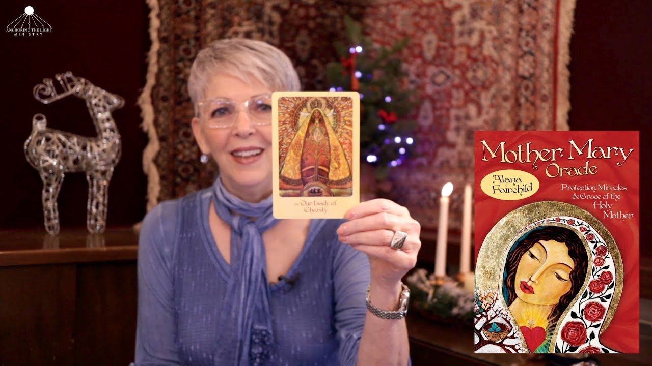 Mother Mary Oracle Card - YouTube