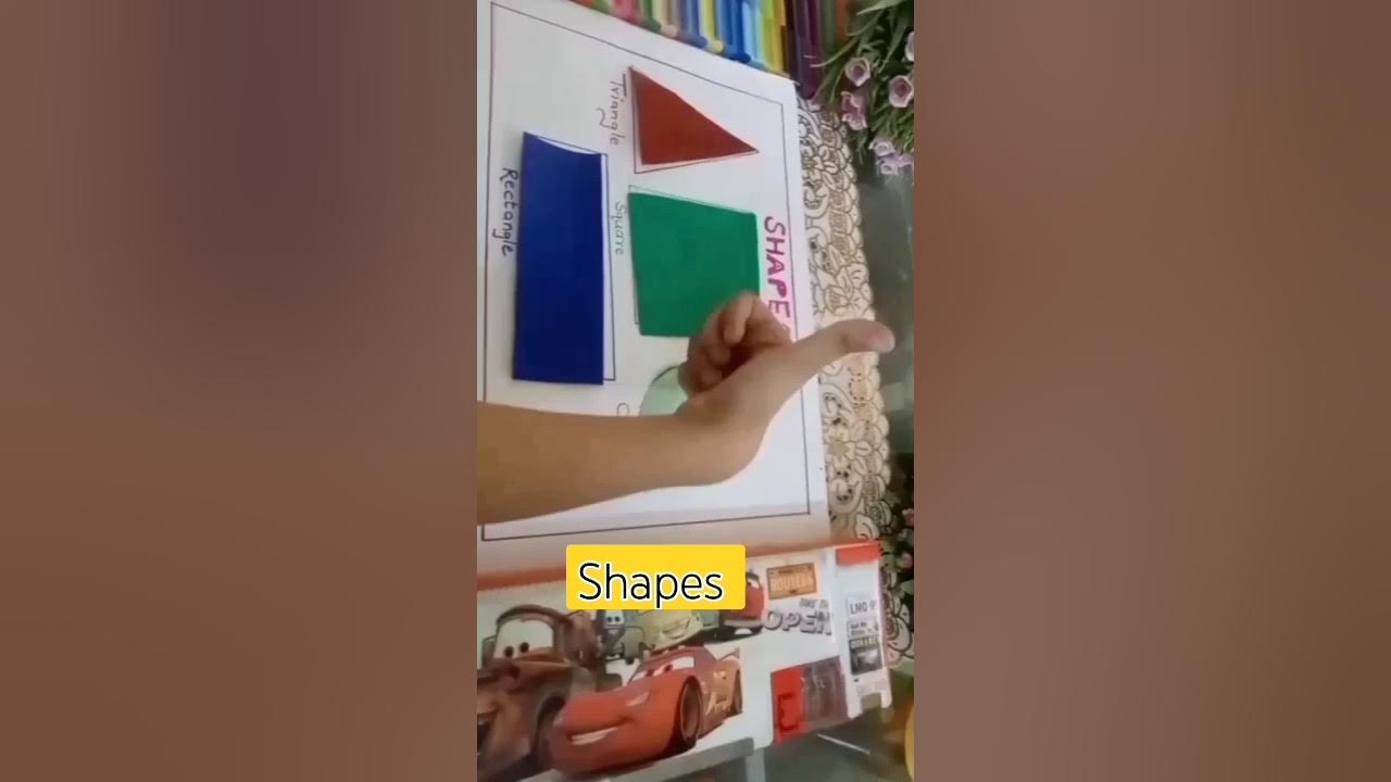 let's learn shapes 🟪🟢🔼#shorts #viral #trending #education # ...