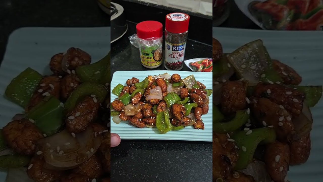 Live 🔴 Baby Corn Chilli presentation.... for full recipe plz check ...