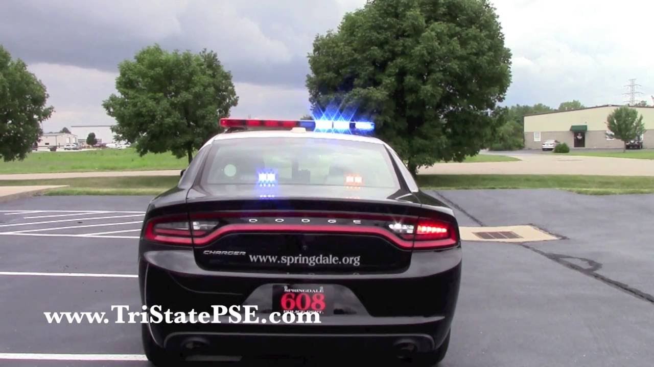2016 Dodge Charger Install ~ Springdale (Ohio) Police Dept. - YouTube