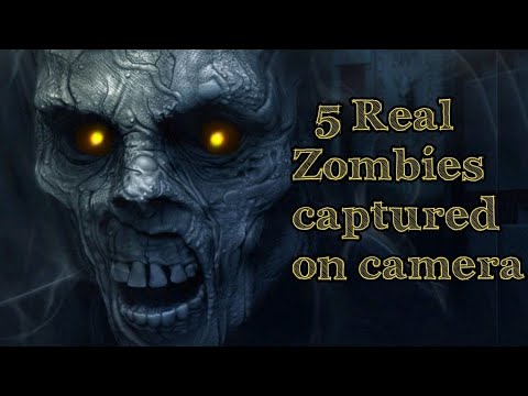 Five Zombie sightings captured on camera - YouTube