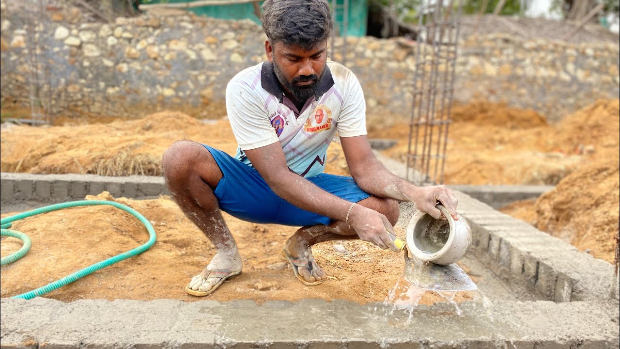 Techniques of plinth Beam! Reinforcement Brickwork For Construction ...