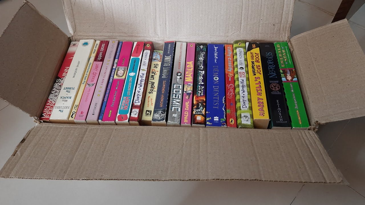 surprise book box for bookworms - YouTube