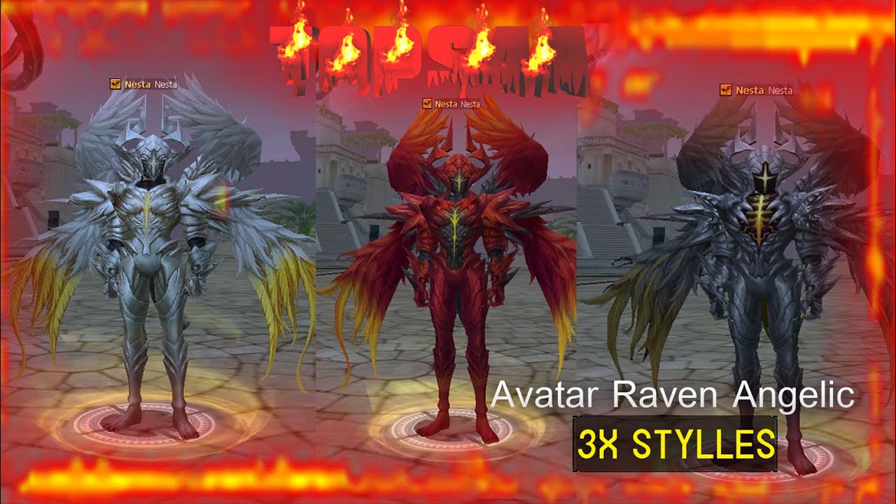 🔥 New Avatar Raven Angelic 🔥 Available for sale 🔥 - YouTube