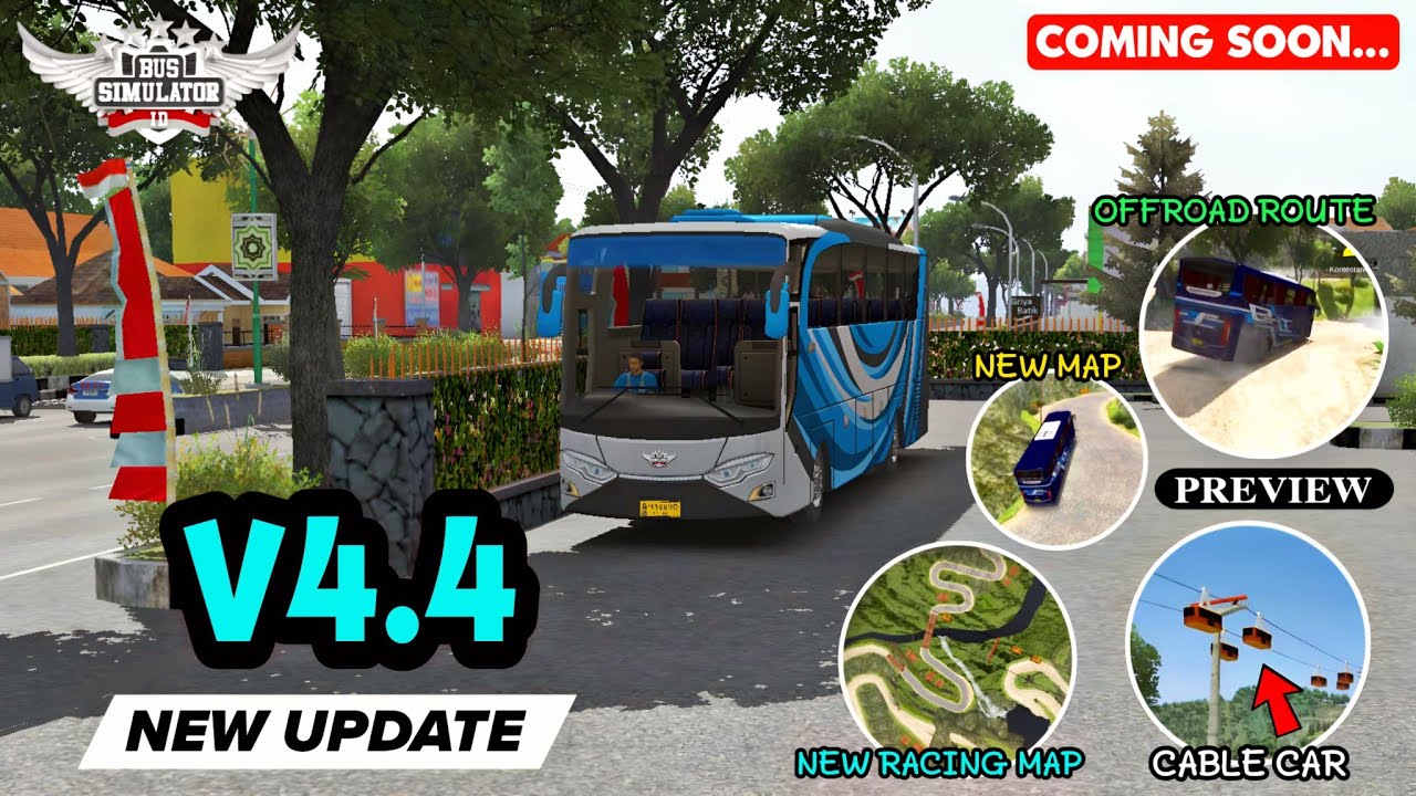🚚NEW UPDATE V4.4 !! New Extreme Map & River Crossing Added In Bus ...
